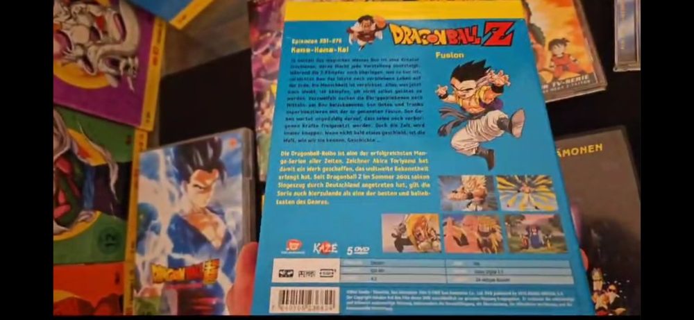 Dragonball Z DVD Collection mit 2 Original DBZ CD + 5 Filme (Gebraucht ...