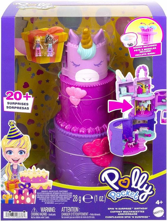 Polly Pocket Birthday Cake Window Box (Neu und originalverpackt) in ...