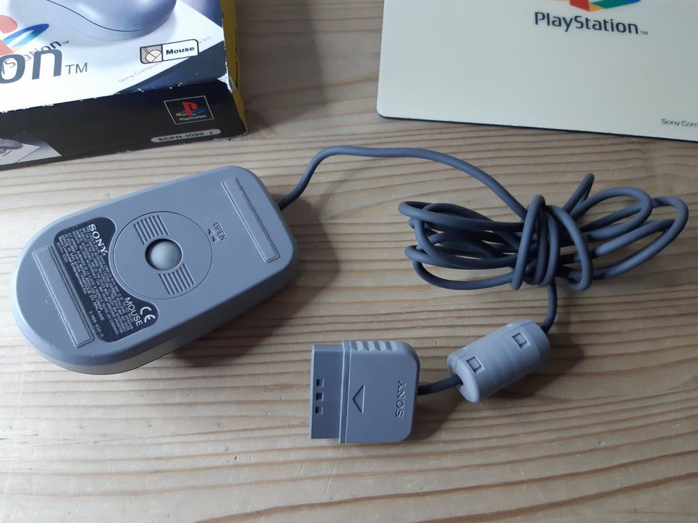 Original SONY Playstation 1 PS1 PS PSX Maus SCPH-1090 + OVP (Gebraucht) in Welschenrohr für CHF ...