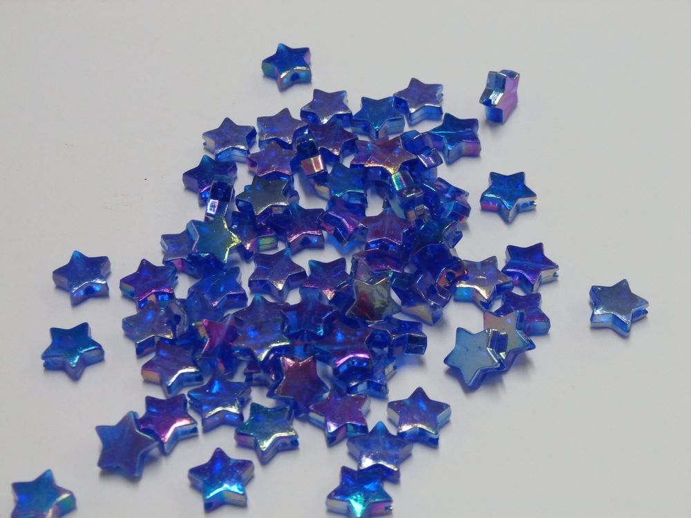 200 Acryl Perlen "Stern" (689) (Neu und originalverpackt) in Blatten-Naters für CHF 1 – mit ...