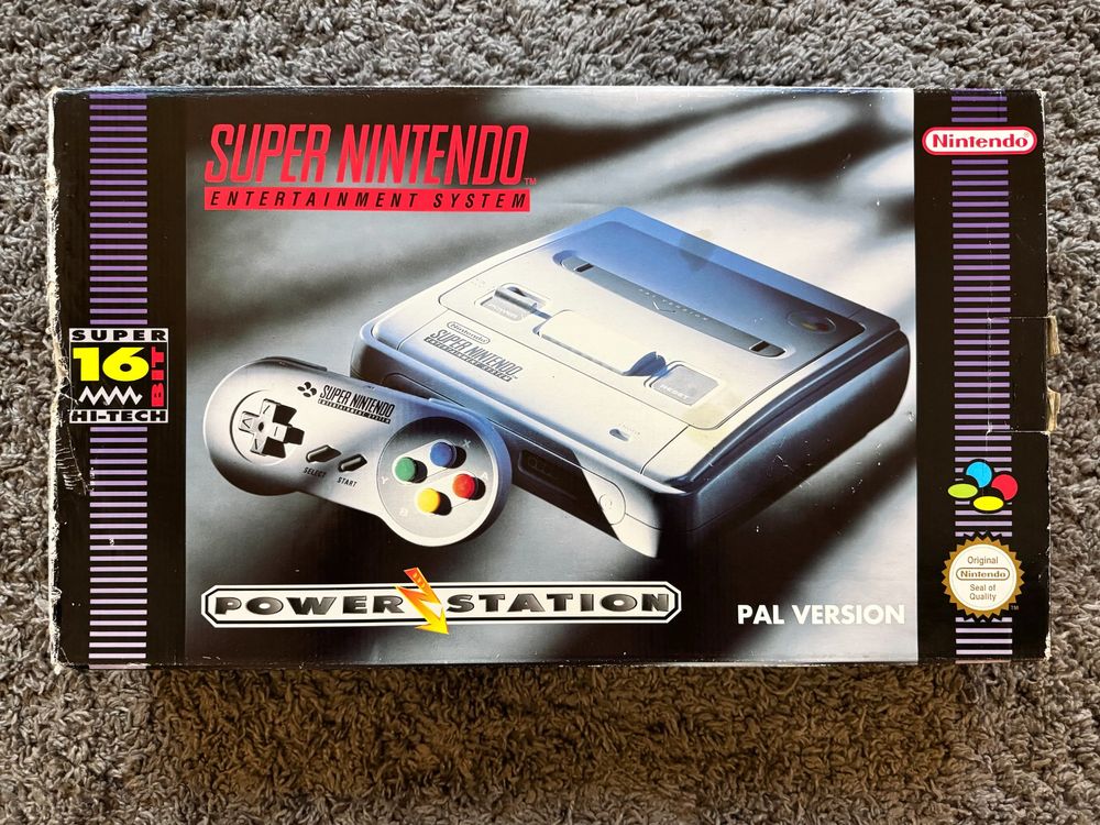Console Super Nintendo / SNES OVP (Gebraucht) in Cheseaux-Noréaz für ...