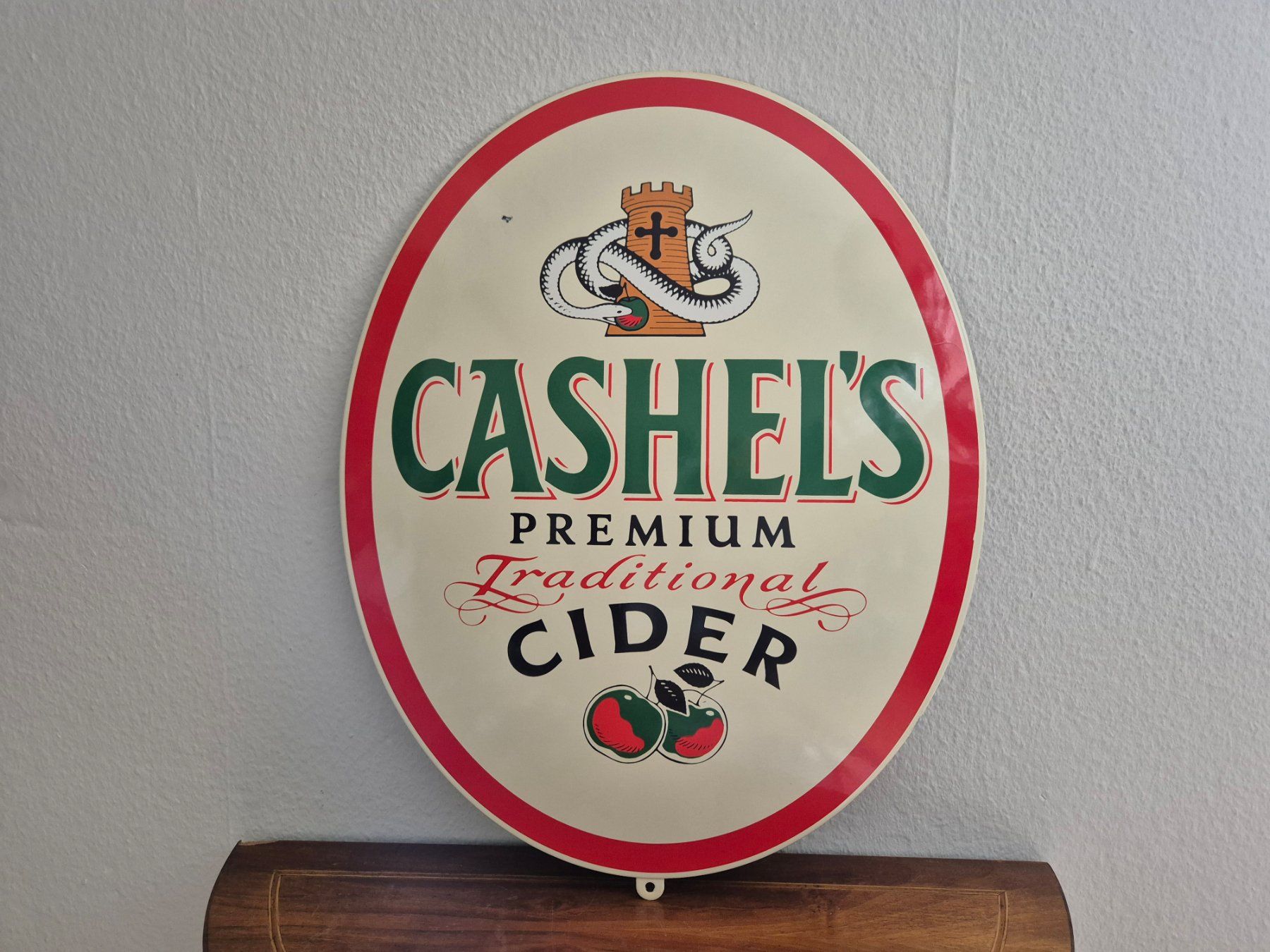 Emailschild Cashles Cider Guinness Bar Kneipe Emaille Schild (Gebraucht ...