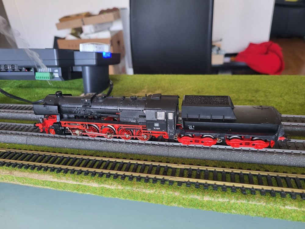 Märklin 37102 Dampflok 523329 AC Digital mit Rauch (Gebraucht) in ...