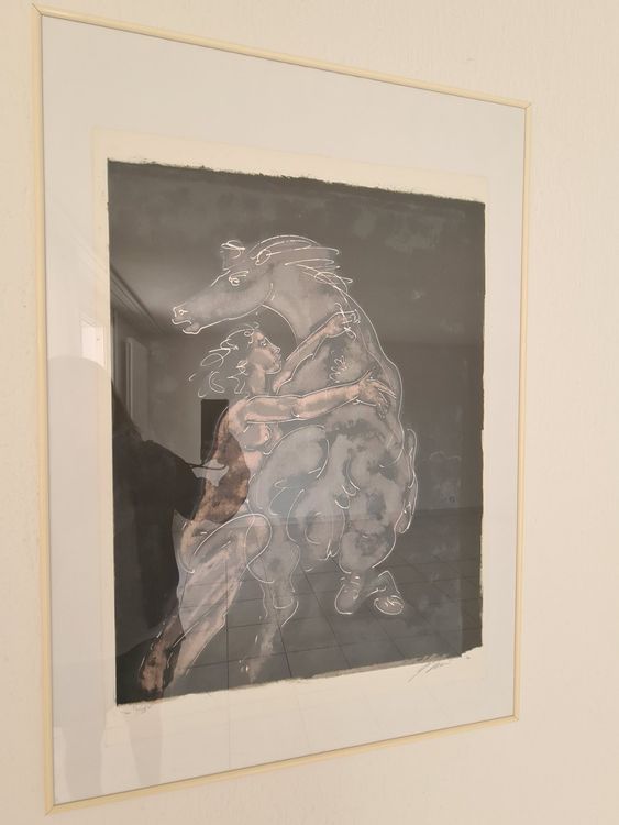 Original Lithographie von Hans Erni | Kaufen auf Ricardo