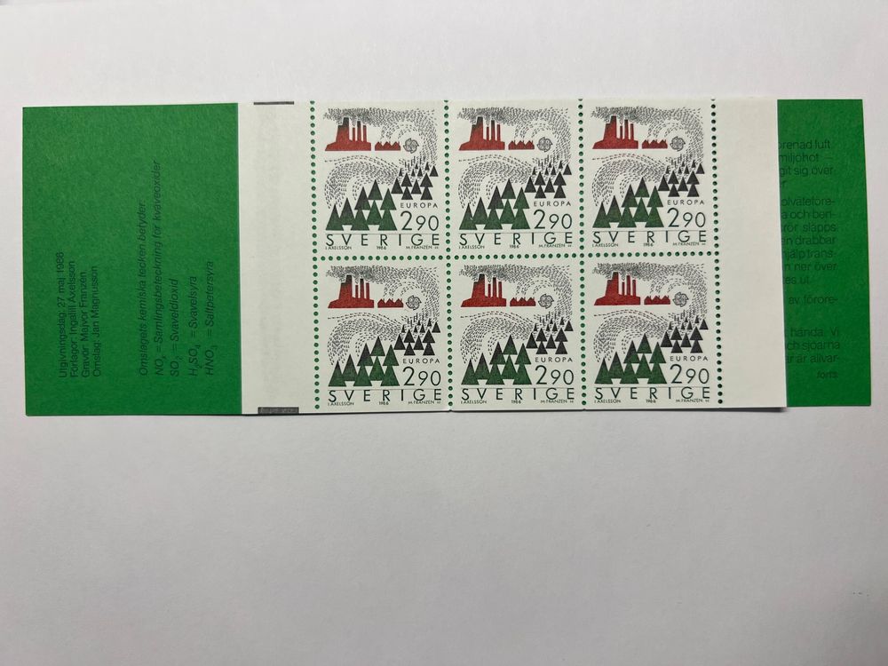 Carnet de timbres Suède / Briefmarkenheft Schweden (Neu und ...