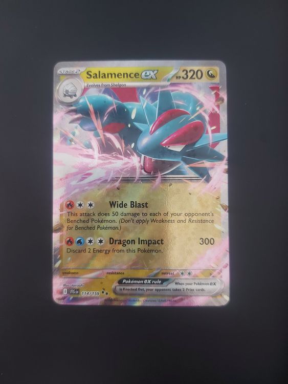 Salamence EX #114 Journey Together JTG EN | Kaufen auf Ricardo