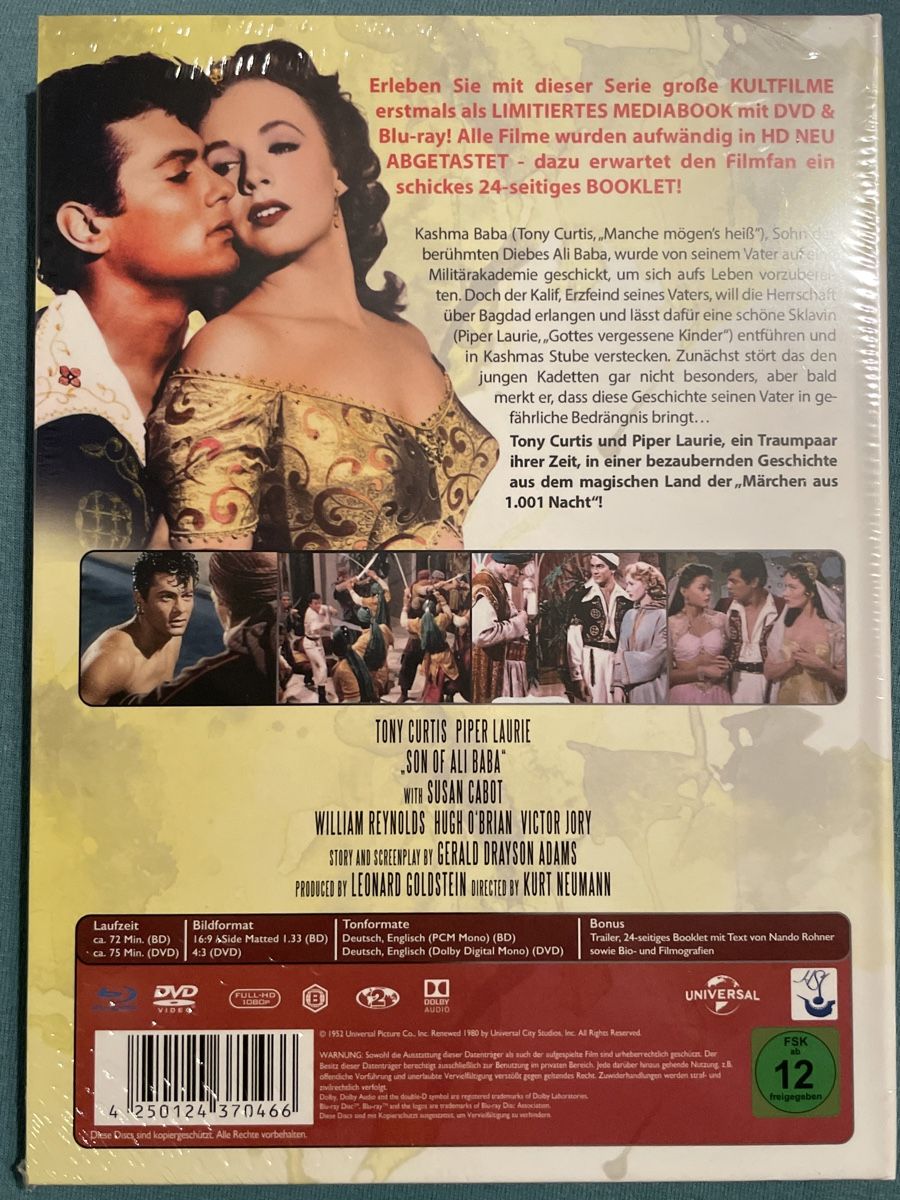 Der Sohn von Ali Baba (1952) - Mediabook (Neu (gemäss Beschreibung)) in ...