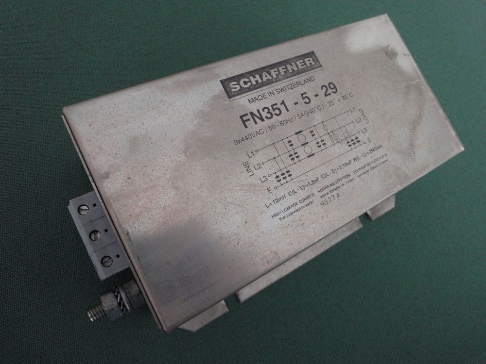 Netzfilter für Frequenzumrichter 3 Ph 5A (Gebraucht) in Basel für CHF ...
