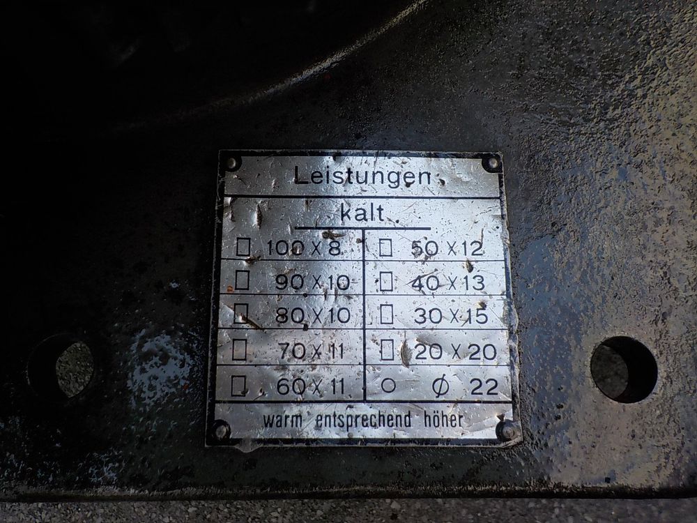 Gressel HB 47 Monster Biegeapparat (Gebraucht) in Bassersdorf für CHF ...