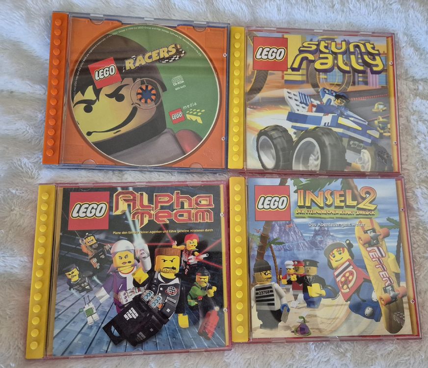 4er Set LEGO PC Spiele Klassiker (Gebraucht) in Russikon für CHF 4 ...