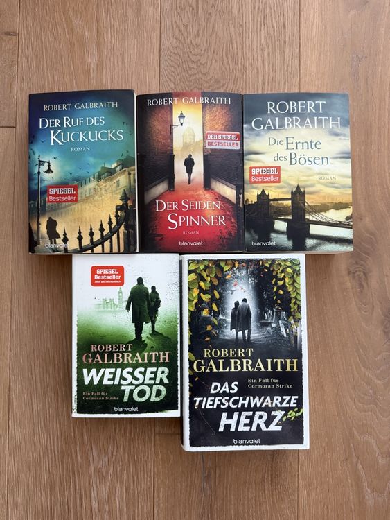 Robert Galbraith Krimis, 5 Bände, Thriller, Top Zustand (Gebraucht) in ...