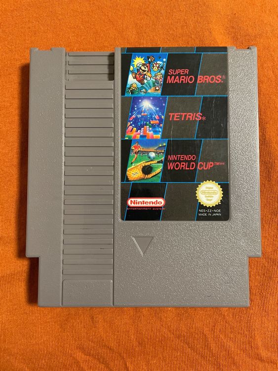 Nintendo Entertainment System Super Mario Tetris World Cup (Gebraucht ...