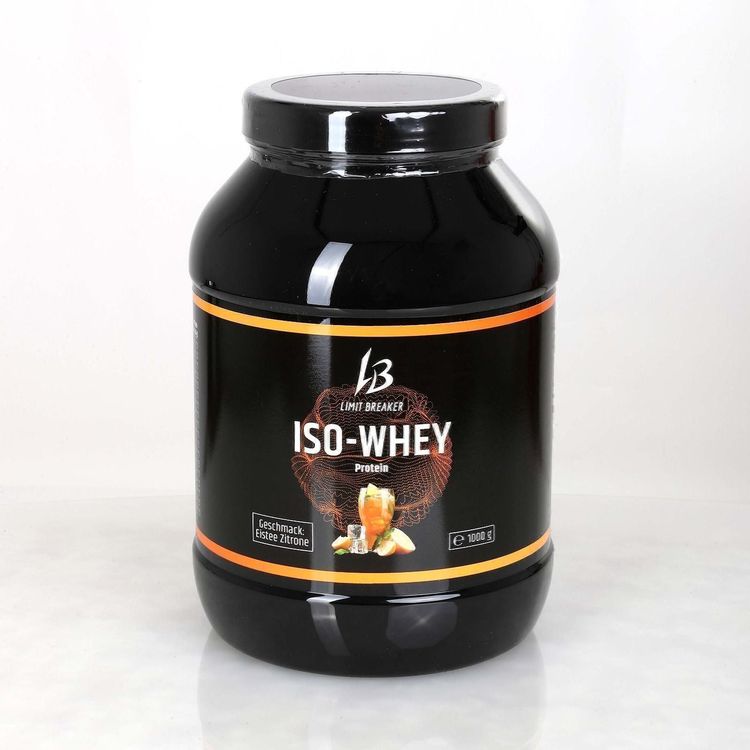Iso-Whey Protein- RABATT Eistee- Zitrone (Neu und originalverpackt) in ...