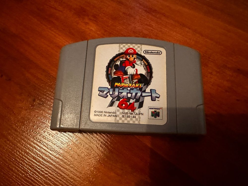 Nintendo 64 N64 Jap: Super Mario Kart 64 (D'occasion) à Bellevue pour ...