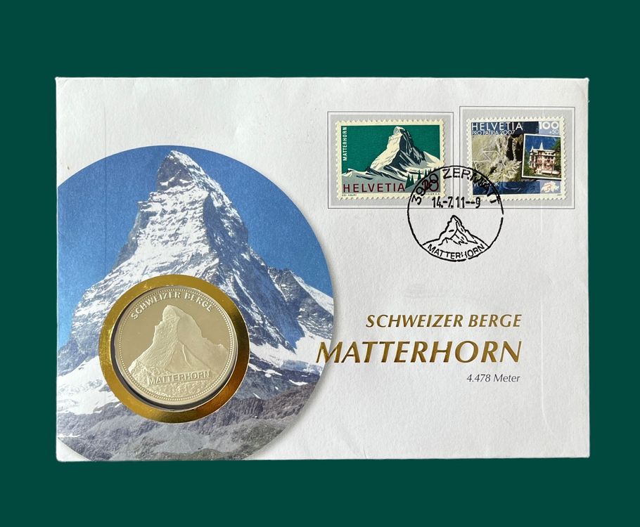 Numisbrief Schweizer Berge Matterhorn | Kaufen auf Ricardo