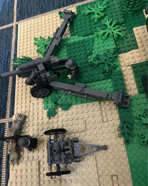 Lego WW2 German artillery and sdkfz | Kaufen auf Ricardo