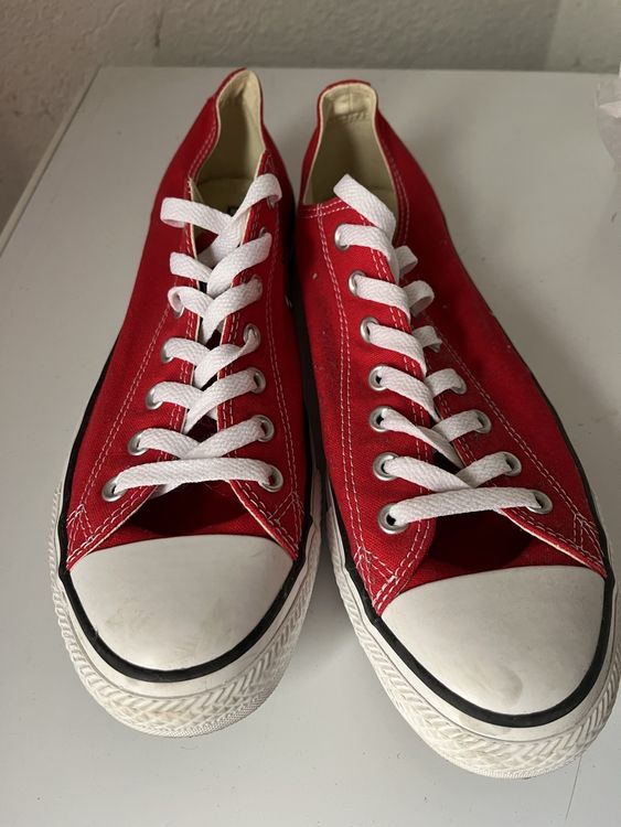 Rote Converse All Star, neuwertig! Gr. 44,5 (Neu und originalverpackt ...