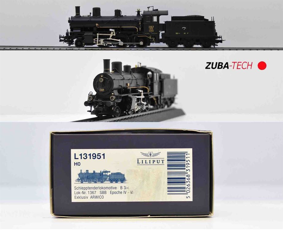 Liliput L131951 Dampflok B 3/4 SBB H0 GS (Gebraucht) in St. Gallen für CHF 151 – mit Lieferung ...