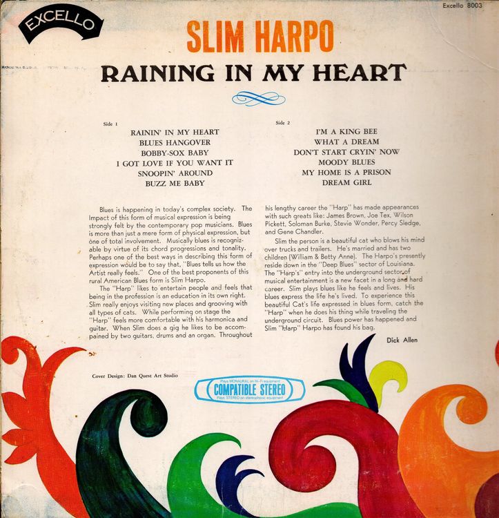 Slim Harpo - Raining In My Heart (LP) | Kaufen auf Ricardo