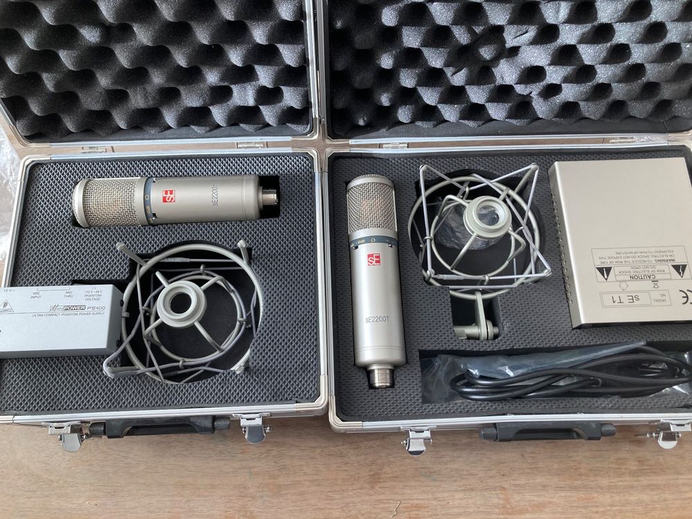 Zwei Vintage-Grossmembran-Studio-Mikrofone, neuwertig (Neu (gemäss Beschreibung)) in Winterthur ...