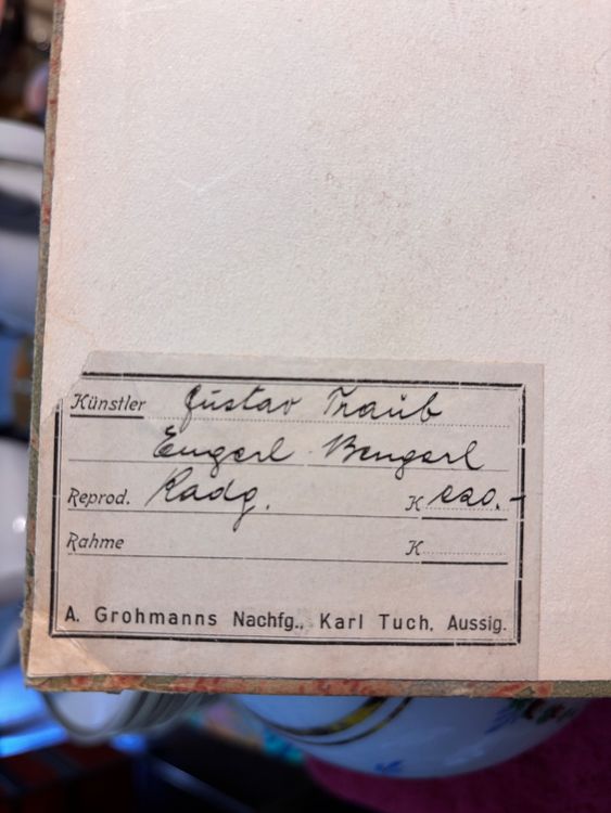 Gustav Traub "Engerl & Bengerl" Mappe mit 6 Radierungen (Gebraucht) in ...