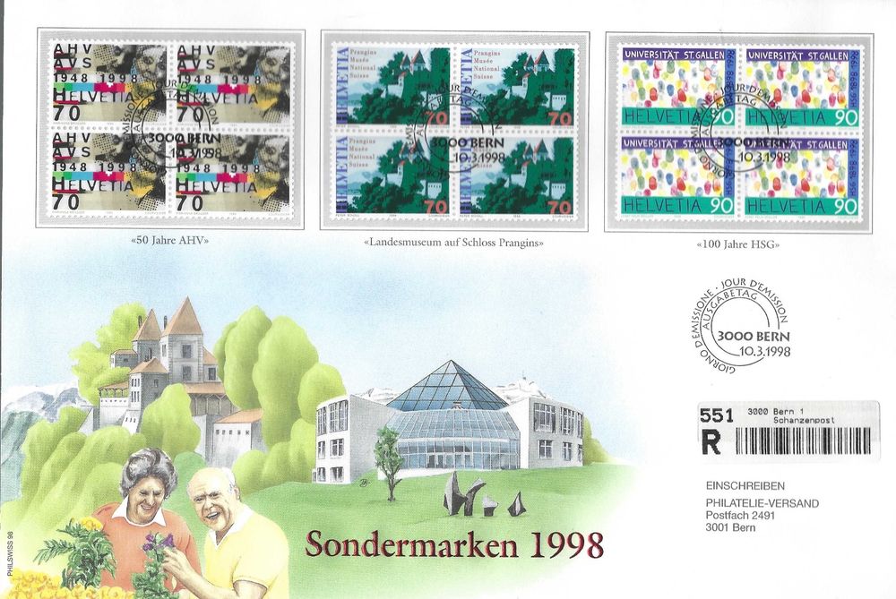 CH Viererblock | Kaufen auf Ricardo