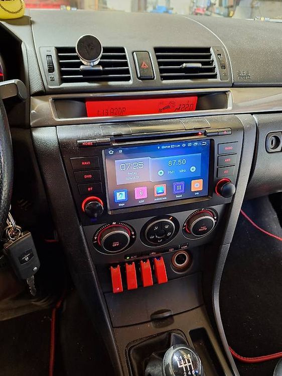 Autoradio mit BT,Carplay für Mazda 3 BK 2008 (Gebraucht) in Walkringen für CHF 150 – mit ...