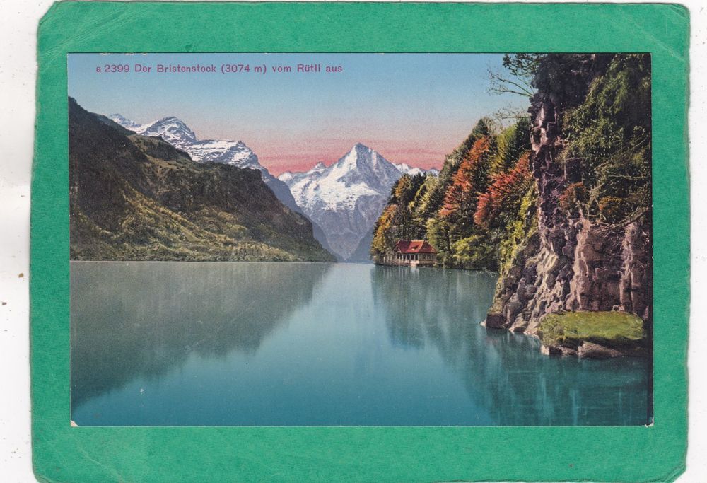Der Bristenstock vom Rütli aus (Gebraucht) in Herisau für CHF 1 – mit ...