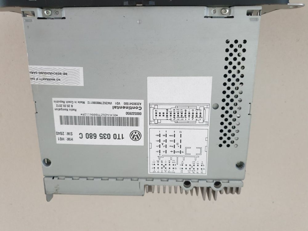 Original VW Auto Radio RNS 510 Touran etc..... (Gebraucht) in für CHF ...