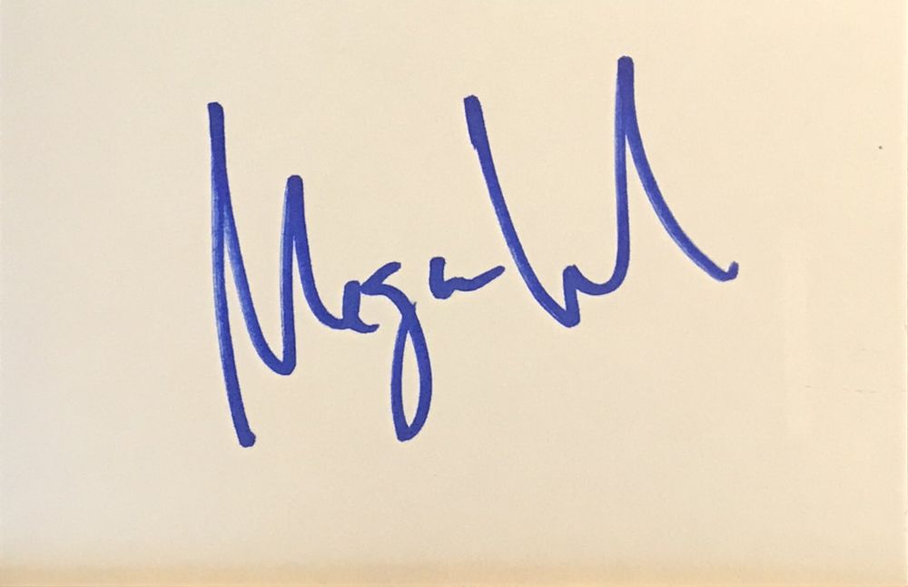 Megan Ward 1969- Autogramm signiert Karte 10x15cm (Gebraucht) in ...