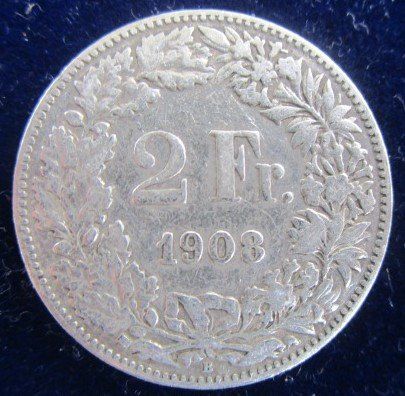 2 Franken 1908 - vz - ab CHF 1.00 | Kaufen auf Ricardo
