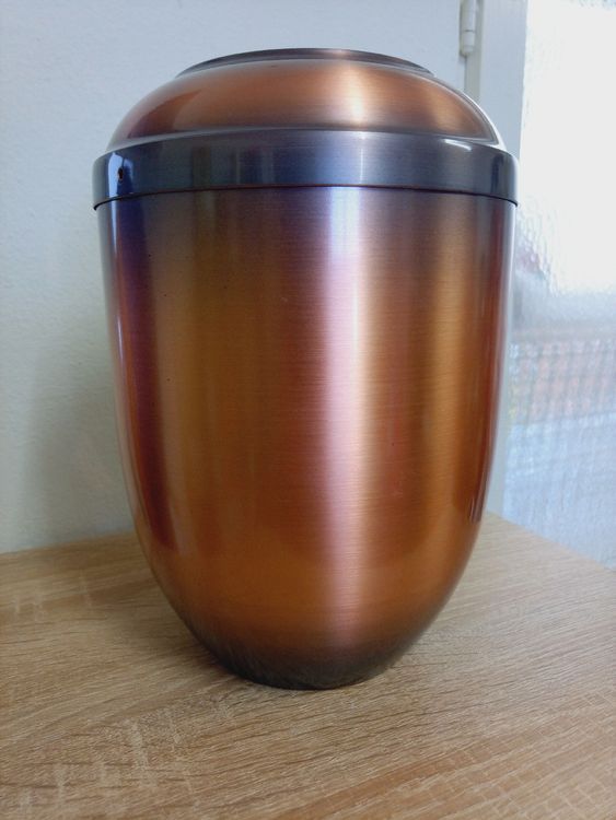 Urne aus Kupfer - Gefäss mit Deckel | Kaufen auf Ricardo
