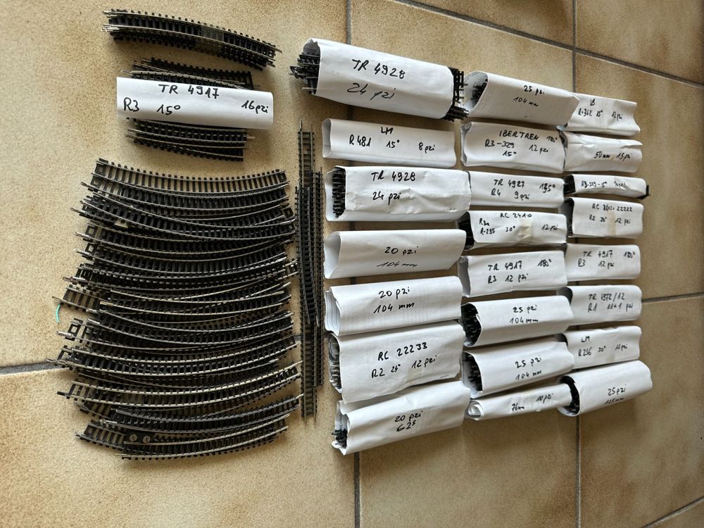 Vari binari scala N di tutte le misure e curvature | Kaufen auf Ricardo