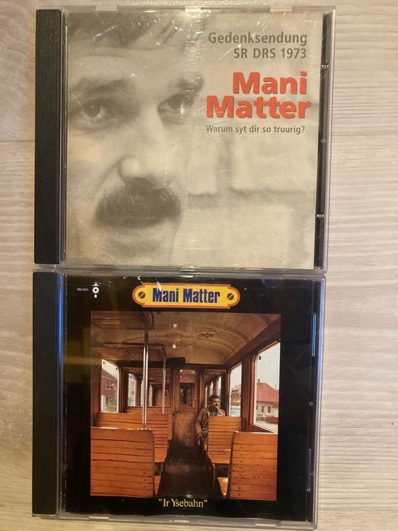 2x CD Mani Matter | Kaufen auf Ricardo