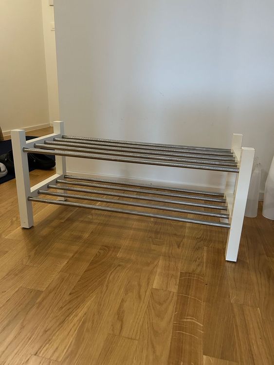 Schuhregal weiss (Ikea TJUSIG) | Kaufen auf Ricardo