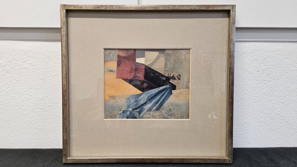 Collage de l'artiste GERBER HANS 1910-1978/ tableau d'art (Gebraucht ...