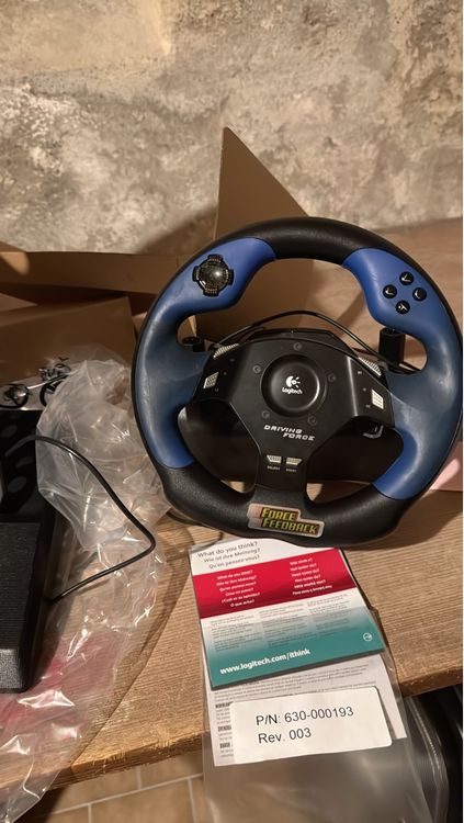 Logitech Driving Force Force Feedback - Top Zustand! (Neu (gemäss ...