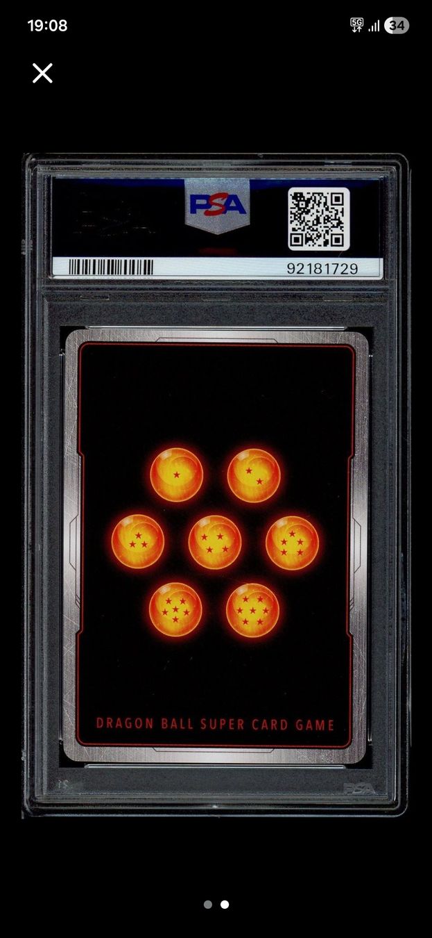 Dragon Ball Super Card Game Son Gohan GEM MT PSA 10 (Neuf avec ...