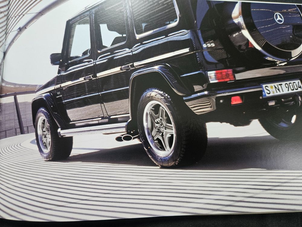 Mercedes G Klasse G 320 CDI G 500 G 55 AMG Prospekt 2006 xb (Gebraucht ...