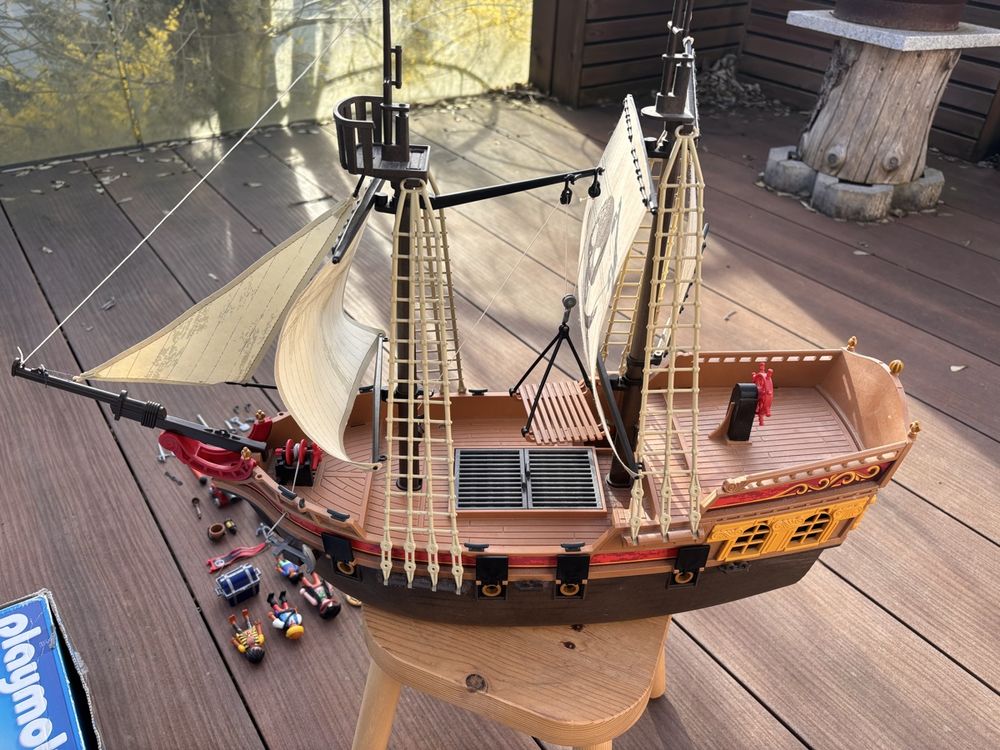 Schne Playmobil Piratenschiff Gro Fotos