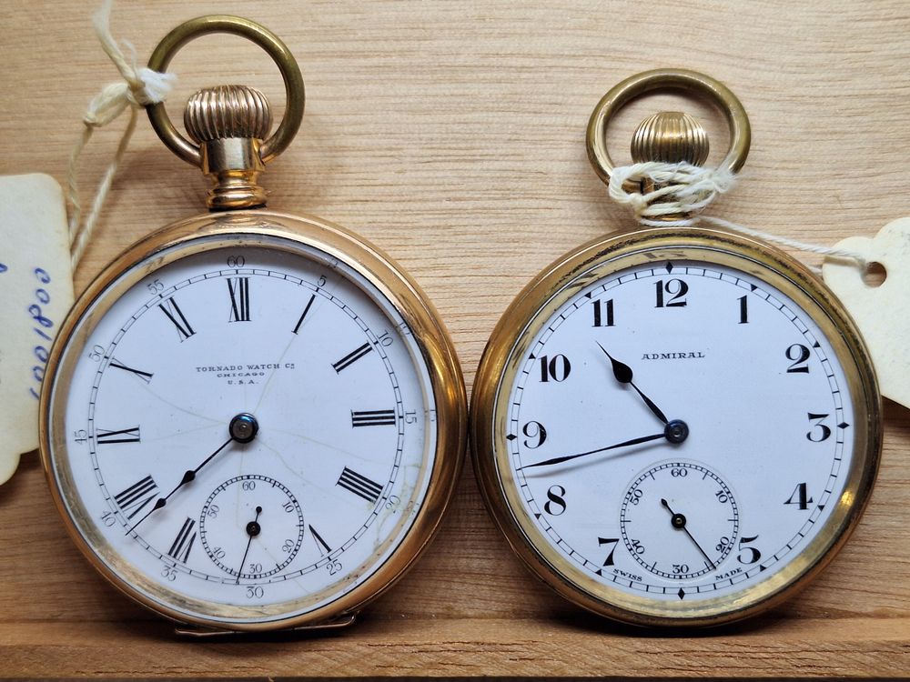 Tornado Watch Co. und Admiral - Taschenuhren, 2 Stück (Defekt) in ...