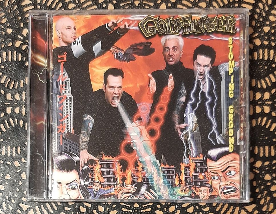 Goldfinger - Stomping Ground, USA Punk Rock CD Album 2000 (Gebraucht ...