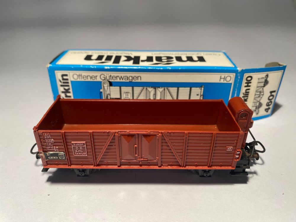 Märklin, Offener Güterwagen DB braun 4601, AC Achsen (Gebraucht) in ...