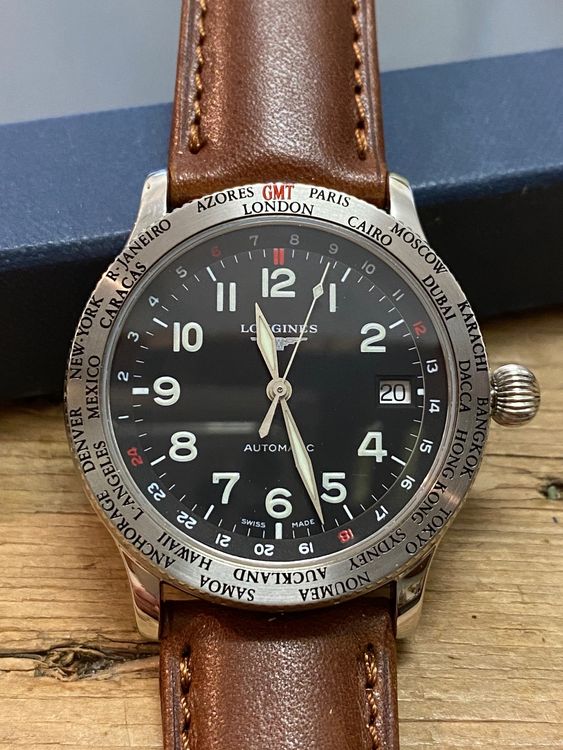 Longines World Time Avigation Calibre 635 Swissair Exclusive | Kaufen ...
