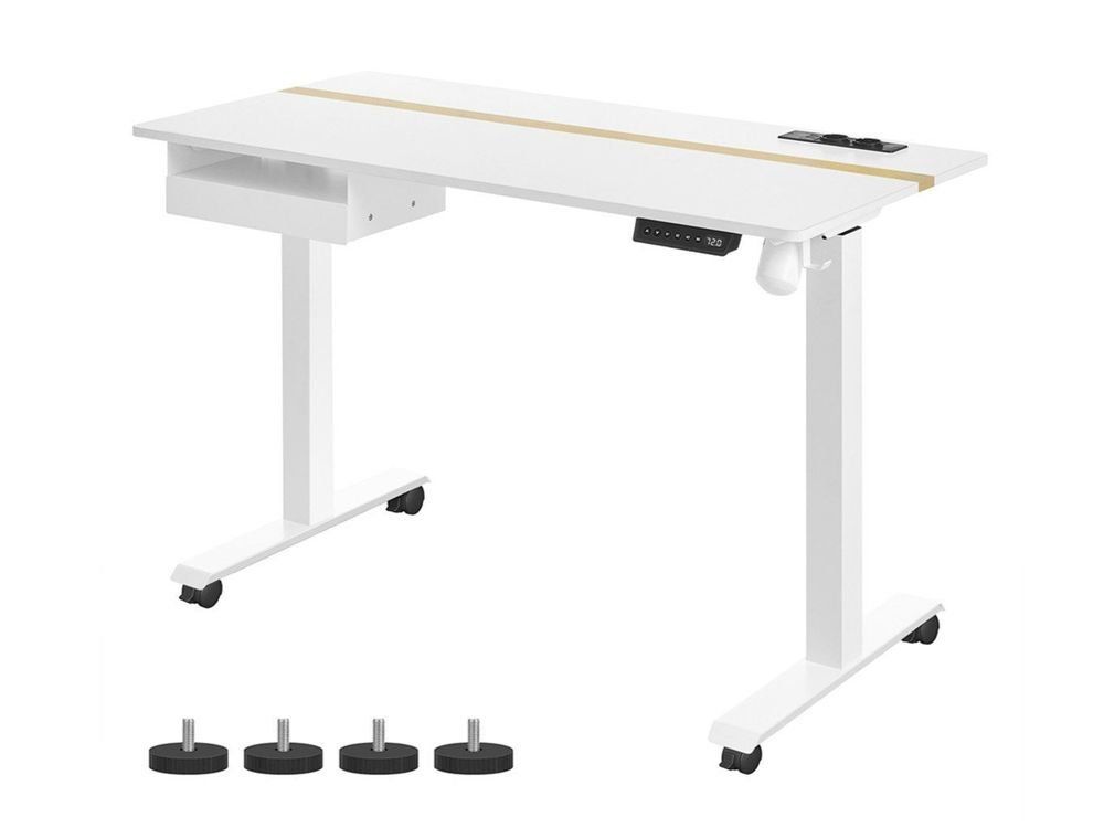 Höhenverstellbarer Schreibtisch elektrisch 120x60cm ELEKTRA (Neu und ...