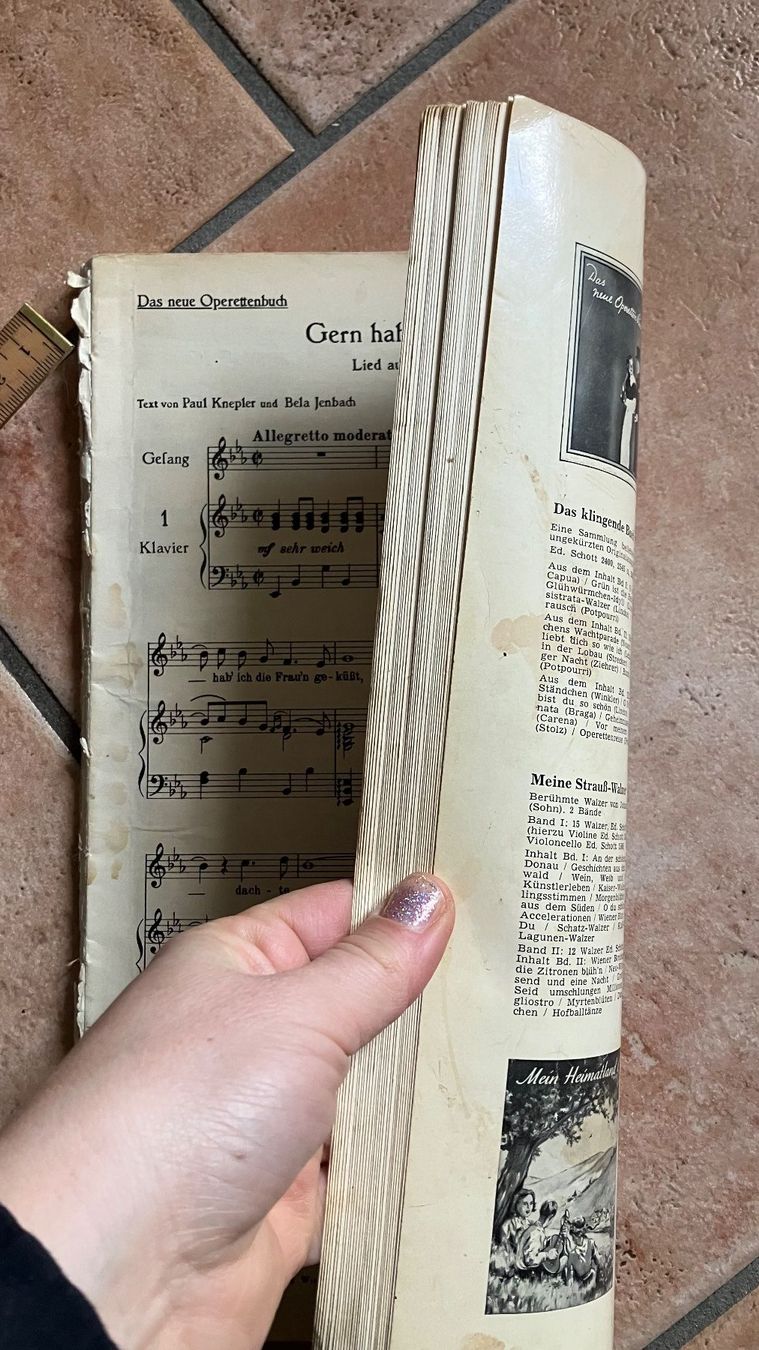 Partition musique scrapbooking Musik bricolage collage (D'occasion) à ...