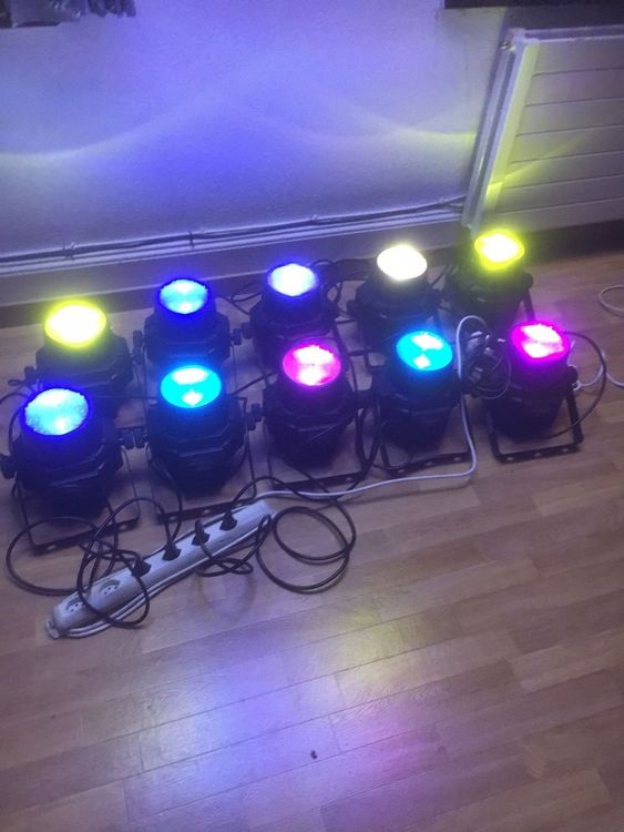 10 DMX LED DISCO/Party Licht | Kaufen auf Ricardo