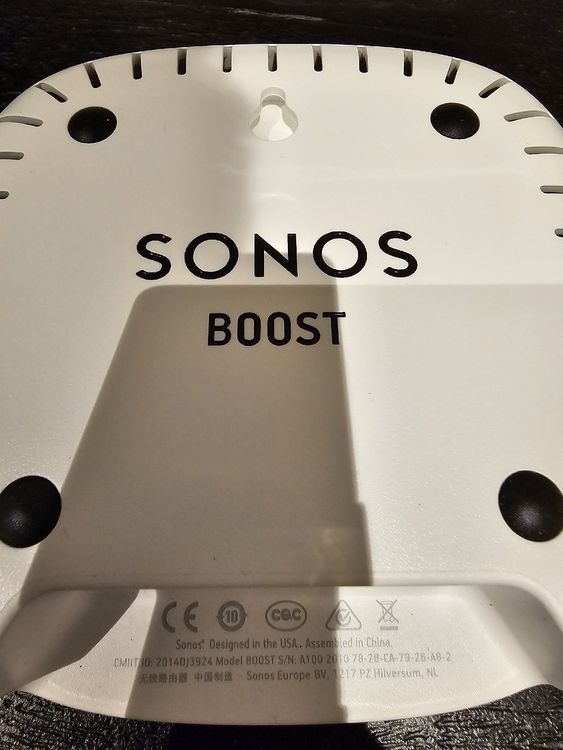 Sonos Boost WLAN Verstärker Musik Streaming weiss (Neu (gemäss Beschreibung)) in Dottikon für ...
