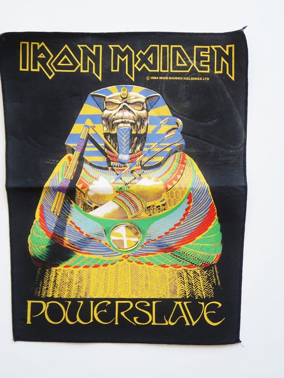 grosser Iron Maiden Powerslave Patch / Aufnäher | Kaufen auf Ricardo