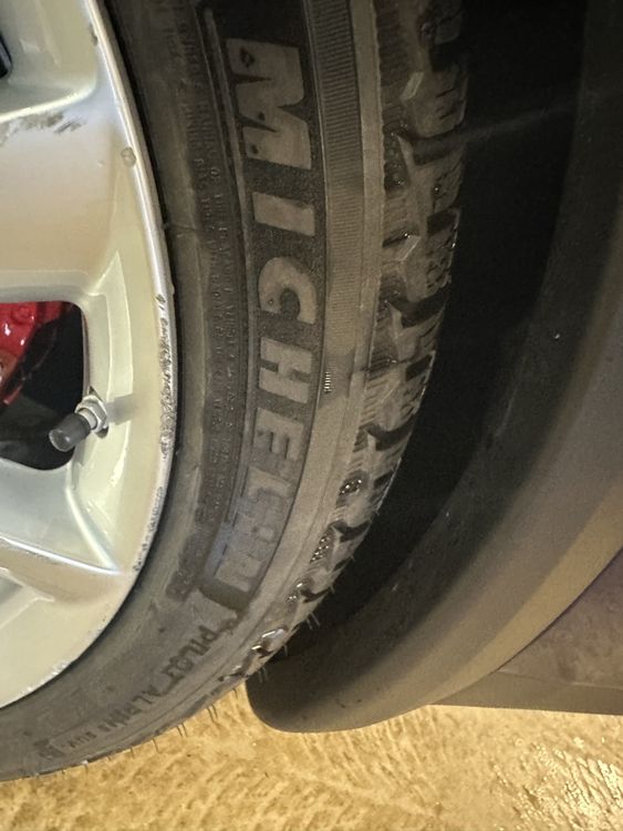 TESLA MODEL X 22 Zoll - Michelin Winterreifen 7.5mm fast neu (Gebraucht ...